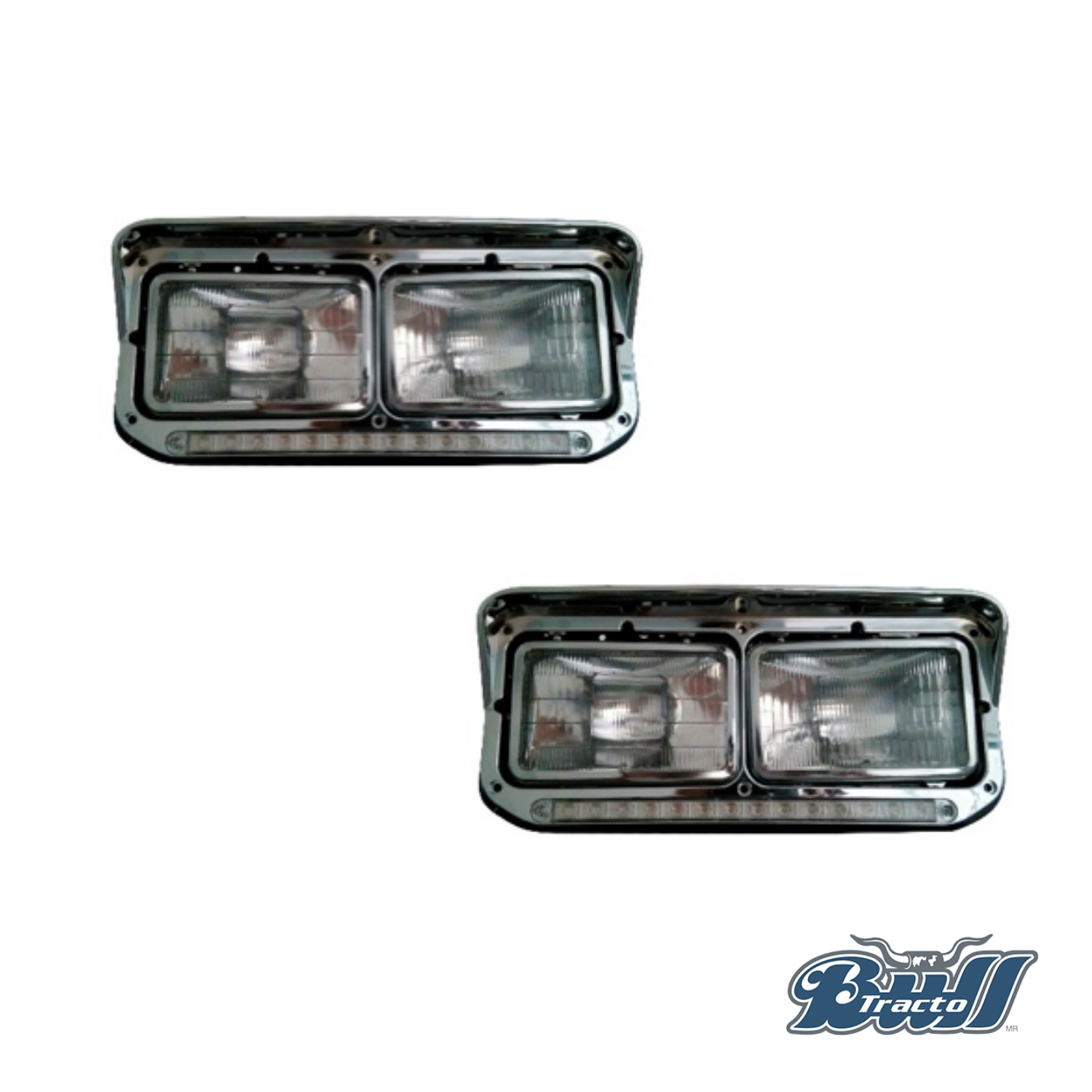 KENWORTH T800 LED BEZEL HEADLIGHT – Shark Chrome Shop