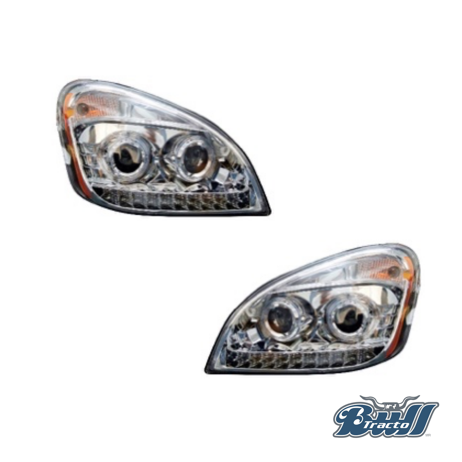 FREIGHTLINER CASCADIA LED HEADLIGHT – Shark Chrome Shop