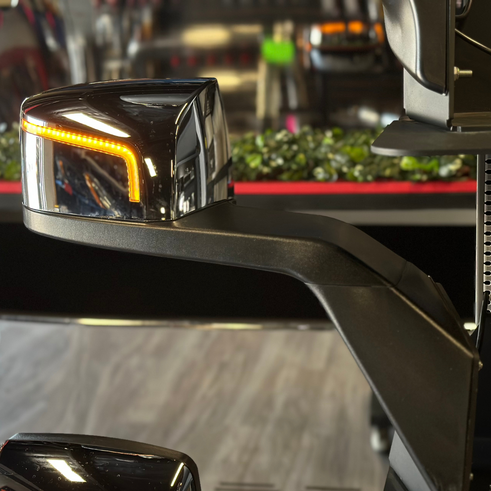 Volvo Hood Mirror with Turn Signal Light – Shark Chrome Shop