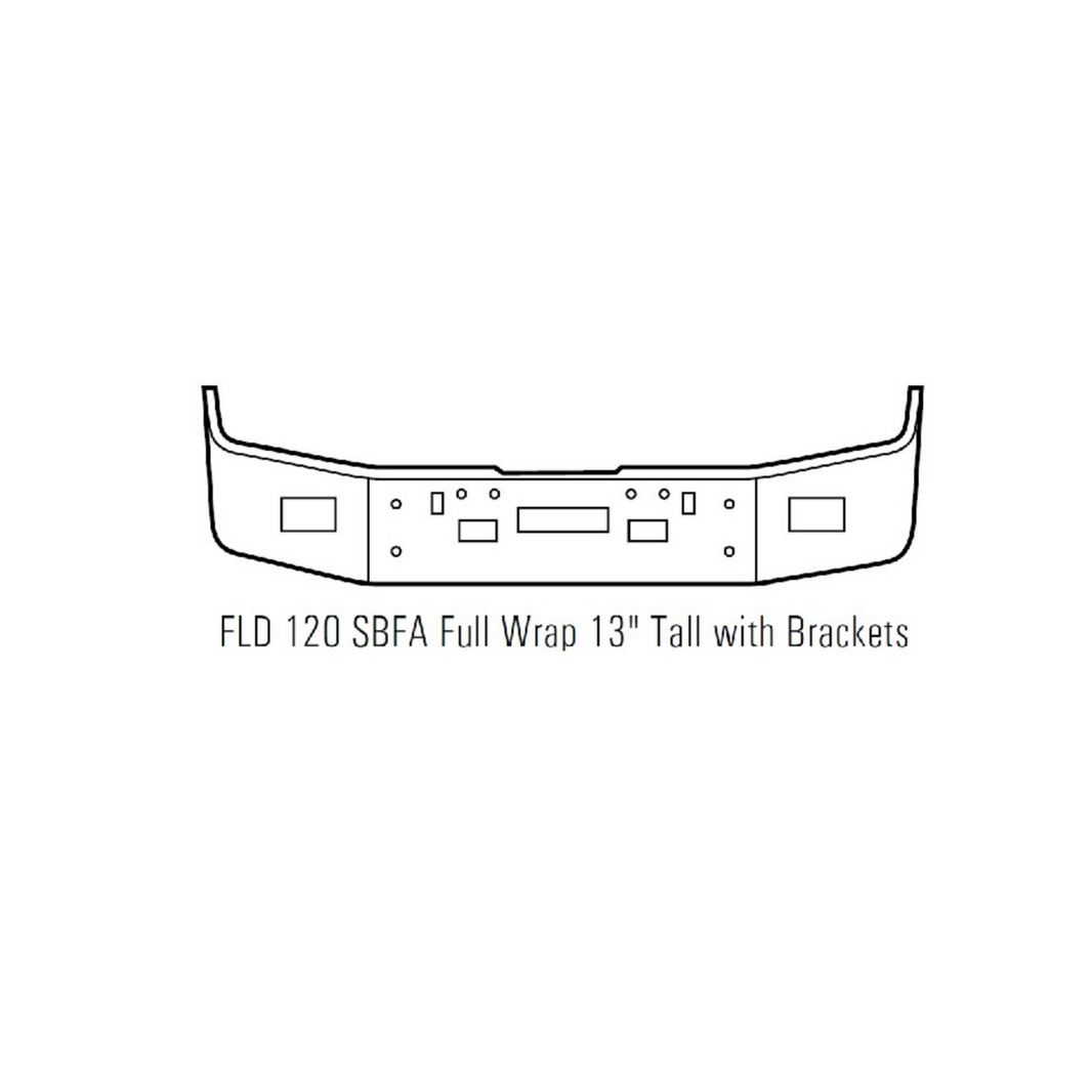 Freightliner FLD Bumpers – Shark Chrome Shop