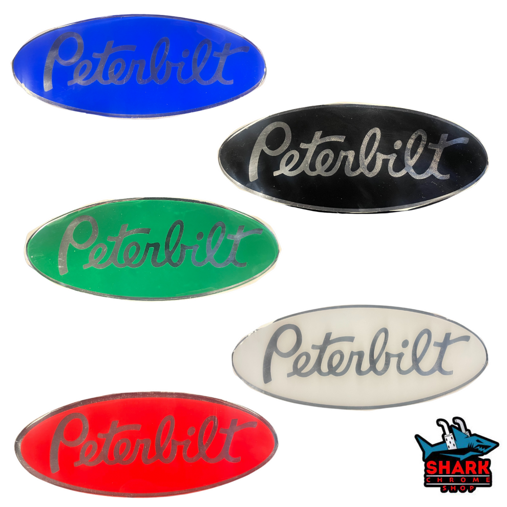 Peterbilt Emblem – Shark Chrome Shop